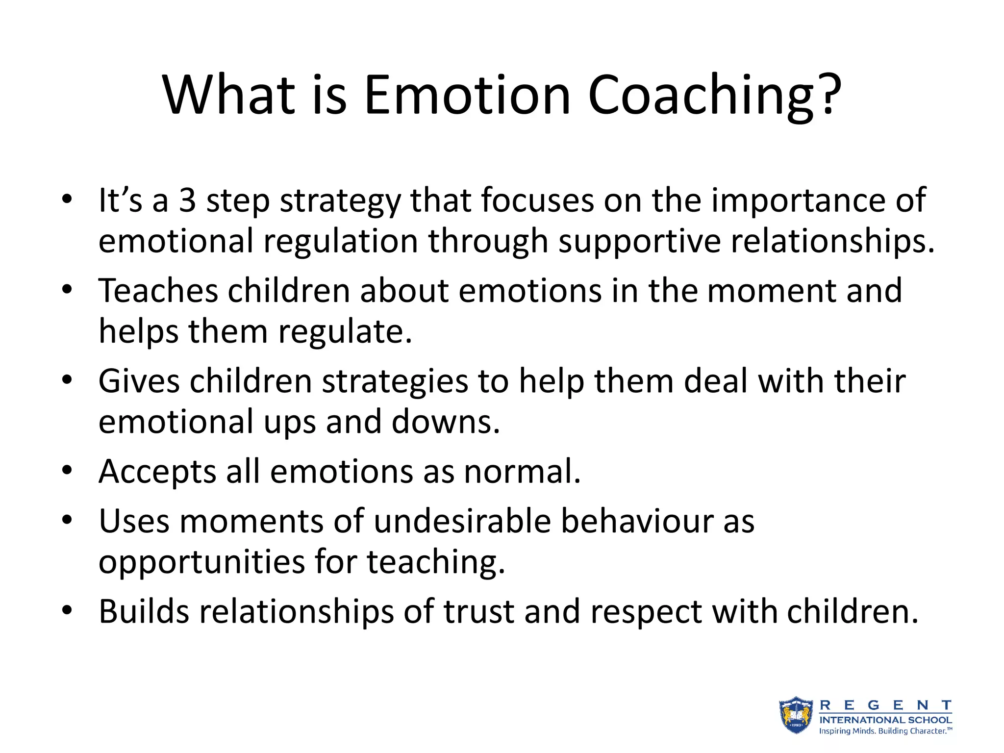 Emotion Coaching | PDF