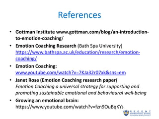 Emotion Coaching | PDF