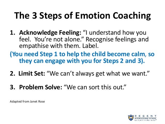 Emotion Coaching