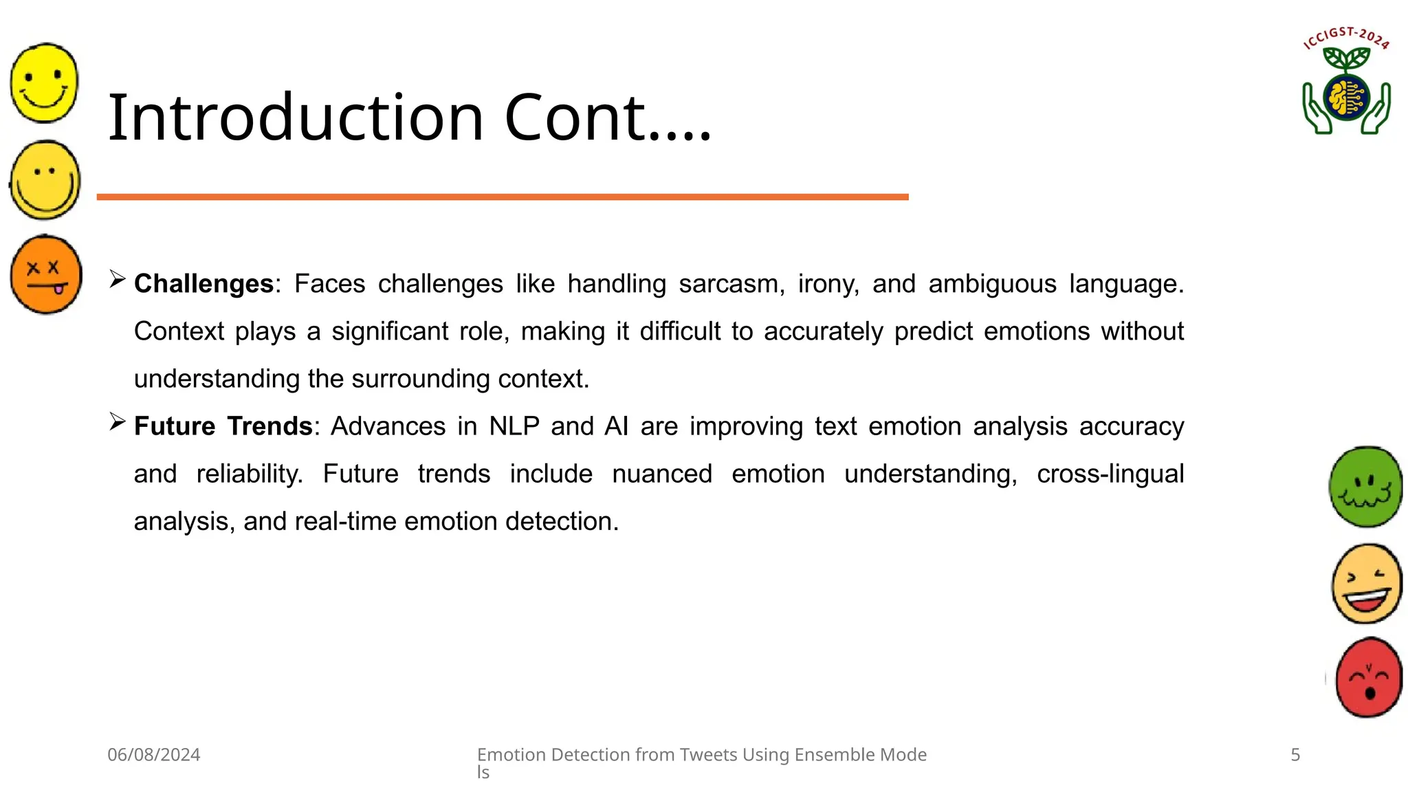 Emotion Detection from Tweets Using Ensemble Models (1).pptx