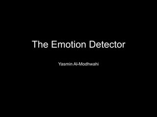Emotion Detector | PPT