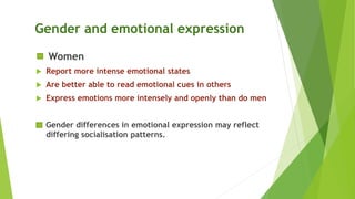 Emotion in psychology 1 | PPTX