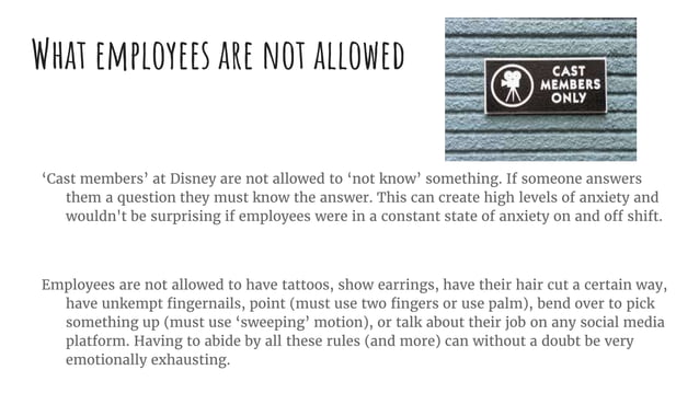 Emotion in the Workplace: Disney | PPTX