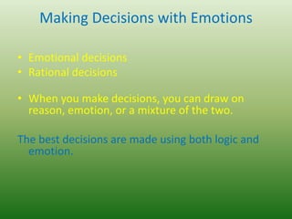 Emotion management | PPTX