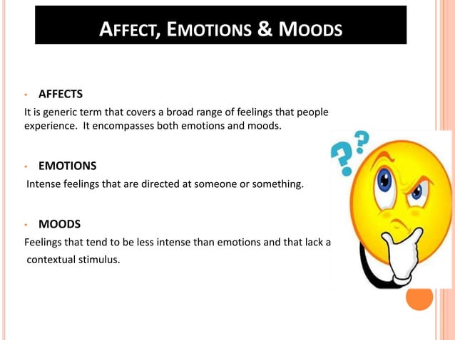 Emotion & Moods | PPTX