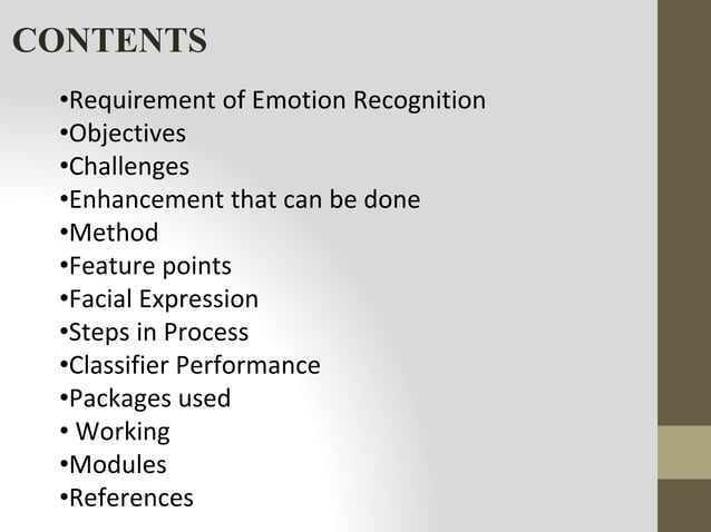 Emotion recognition | PPT