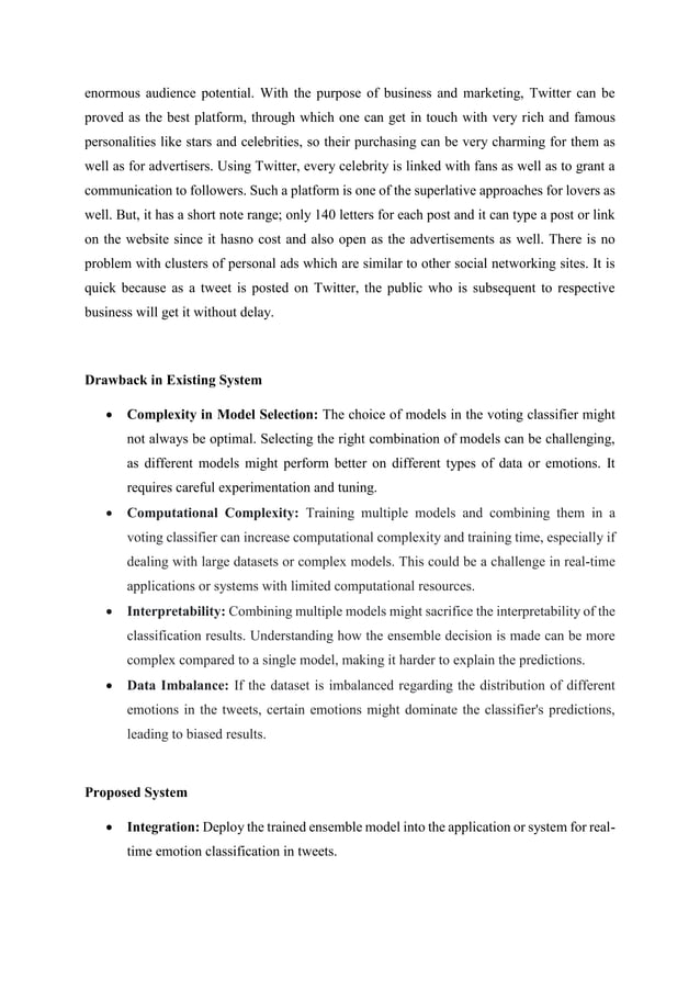 Emotion Recognition By Textual Tweets Classification Using Voting Classifier Lr Sgd Pdf