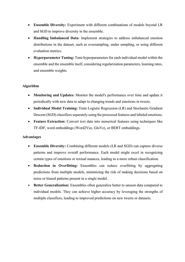 EMOTION RECOGNITION BY TEXTUAL TWEETS CLASSIFICATION USING VOTING ... EMOTION RECOGNITION BY TEXTUAL TWEETS CLASSIFICATION USING VOTING ...