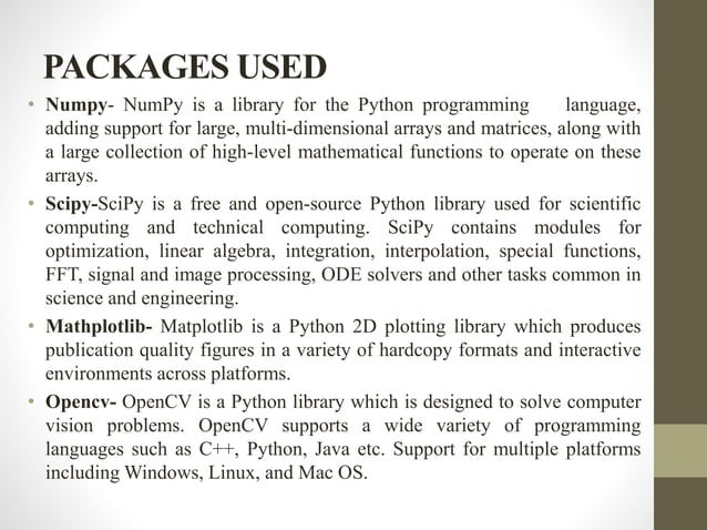Emotion recognition using image processing in deep learning | PPTX
