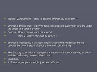 Emotions | PPT