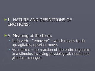 Emotions | PPT