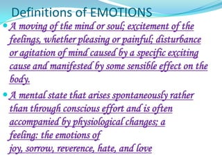 Emotions | PPTX