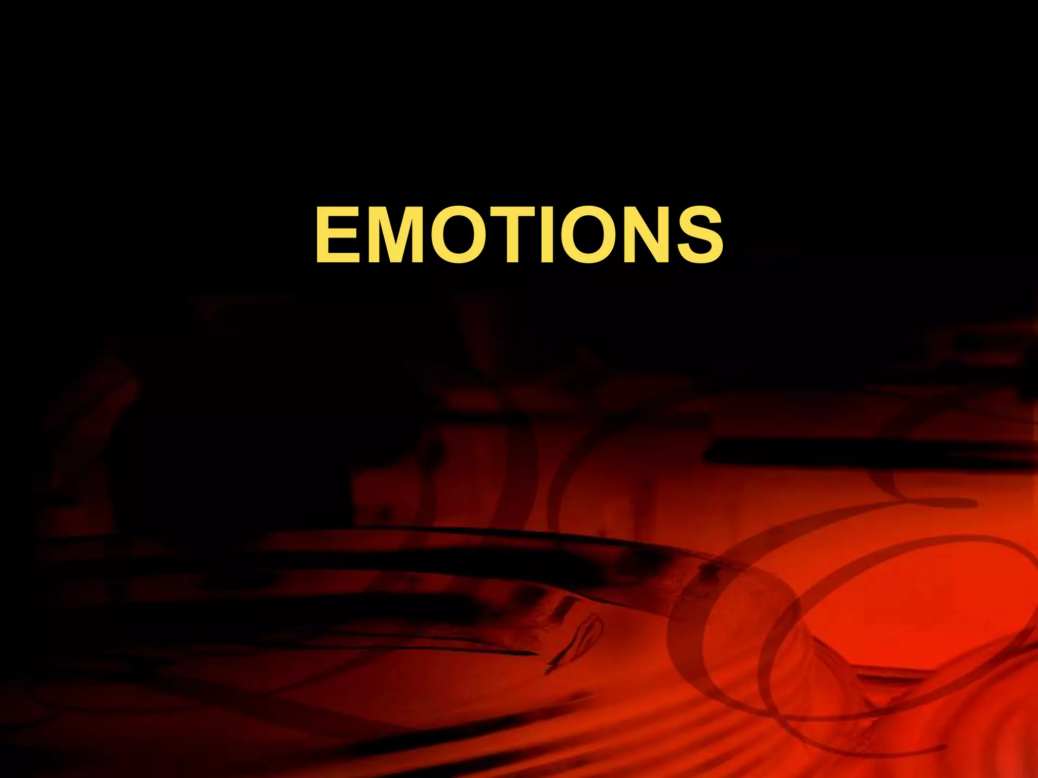 Emotions | PPTX