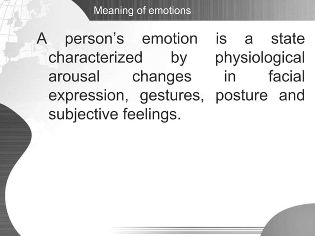 Emotions | PPT