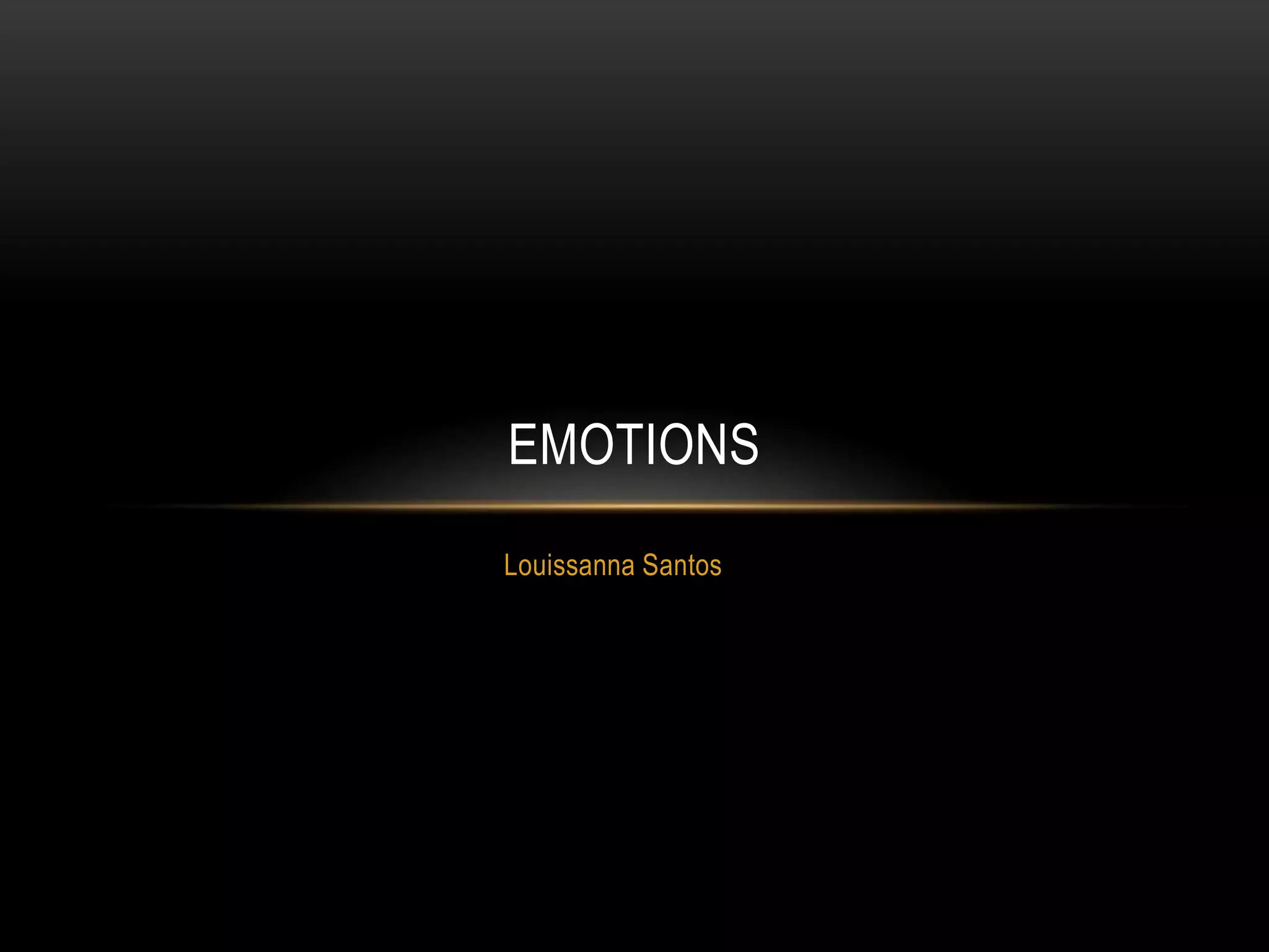 Emotions | PPT