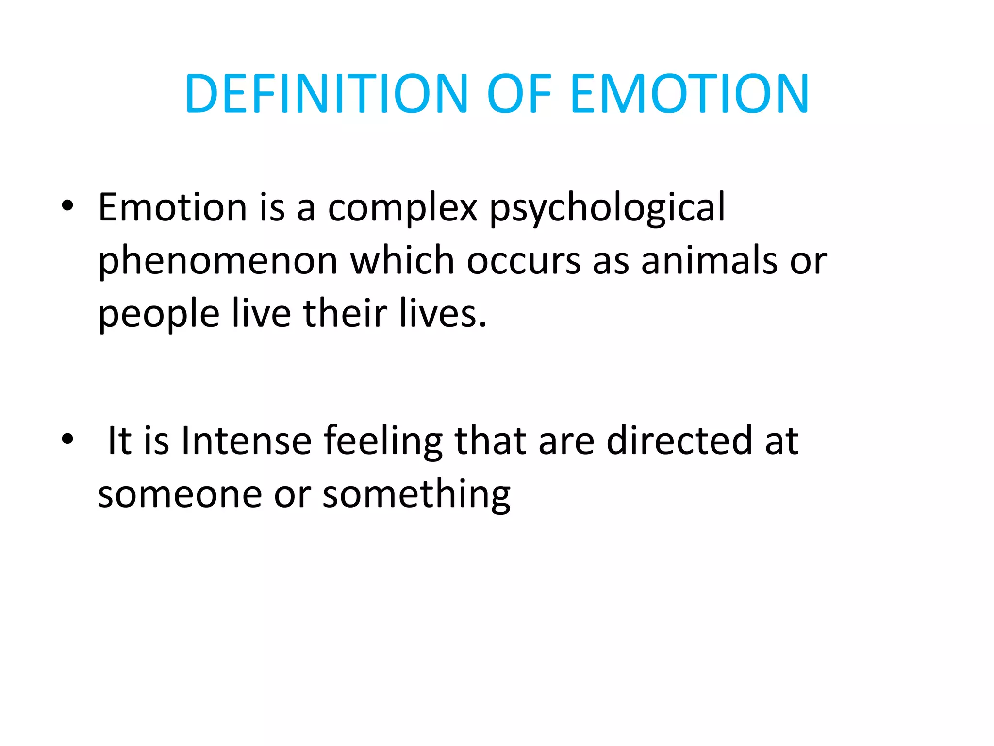 Emotions | PPTX