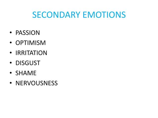 Emotions | PPTX | Mental Health | Diseases and Conditions