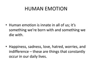Emotions | PPTX