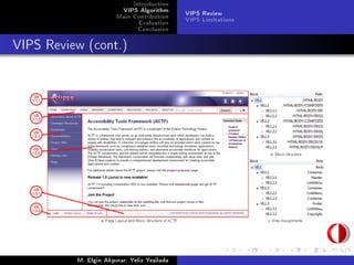 Vision Based Page Segmentation Algorithm: Extended and Perceived Success | PPT