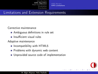 Vision Based Page Segmentation Algorithm: Extended and Perceived Success | PPT