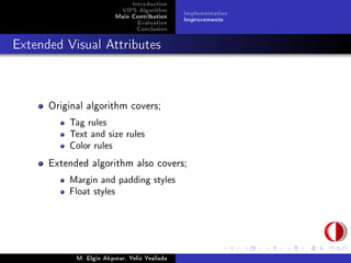 Vision Based Page Segmentation Algorithm: Extended and Perceived Success | PPT