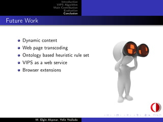 Vision Based Page Segmentation Algorithm: Extended and Perceived Success | PPT
