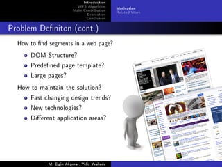 Vision Based Page Segmentation Algorithm: Extended and Perceived Success | PPT