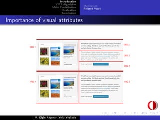 Vision Based Page Segmentation Algorithm: Extended and Perceived Success | PPT