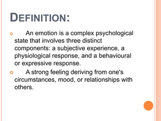 Emotions | PPT