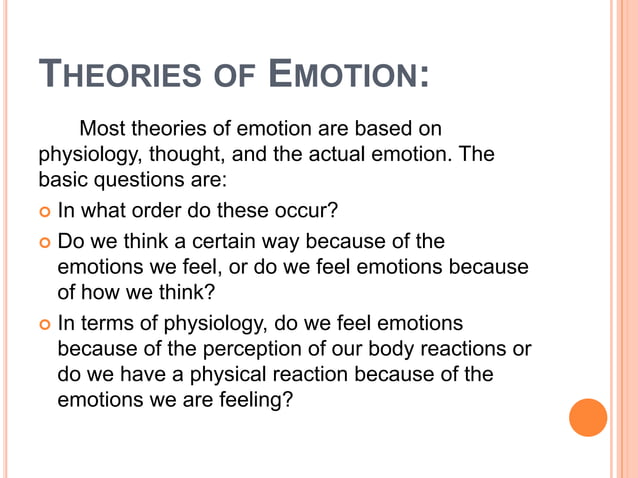 Emotions | PPT