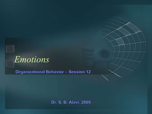 Emotions | PPT
