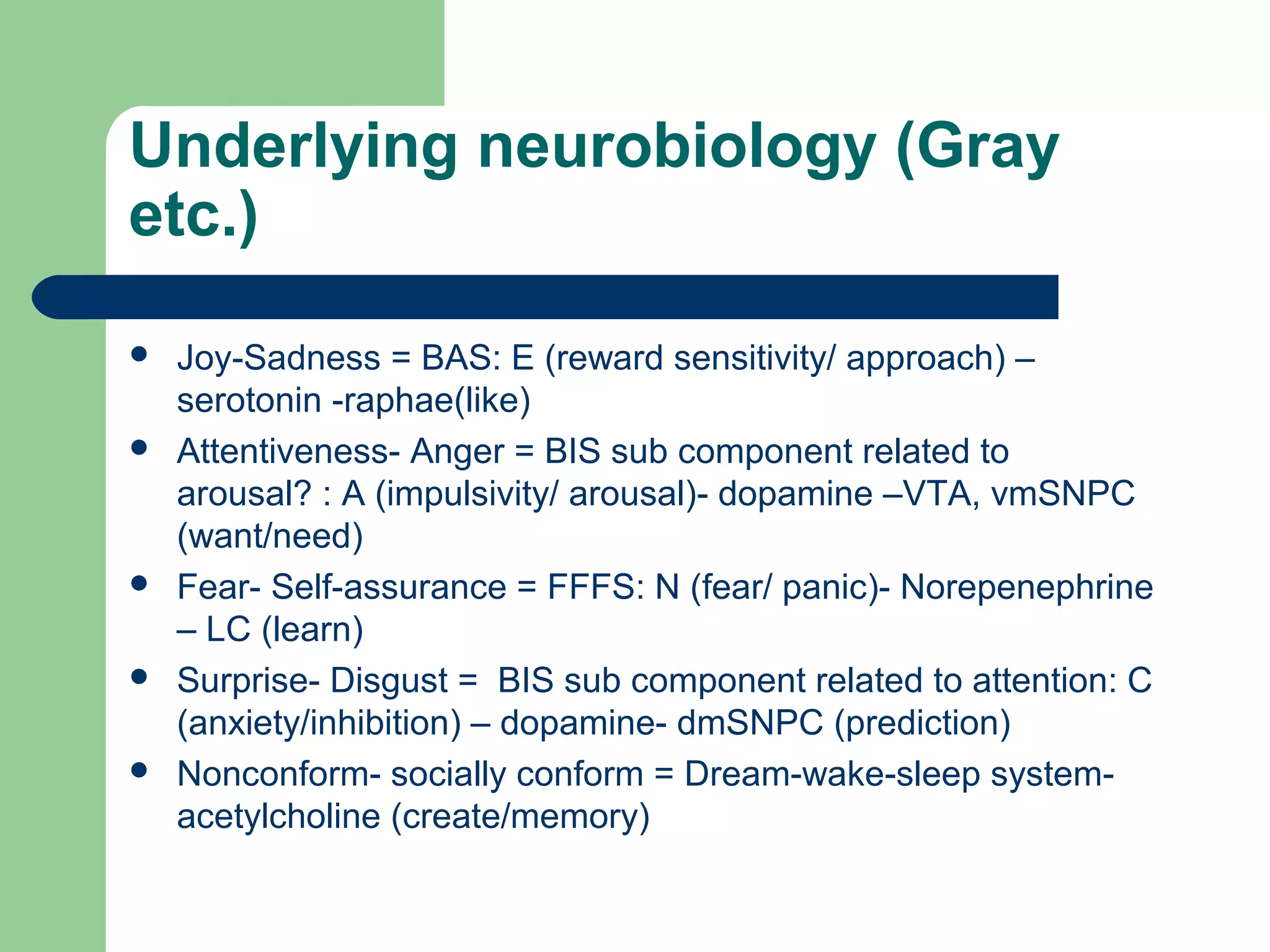 Towards a science of emotions | PPT