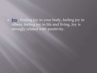 Emotions | PPTX