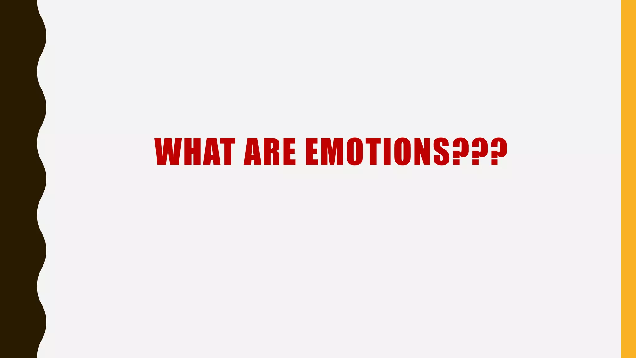 Emotions | PPTX