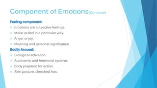 Emotions power point presentation | PPTX