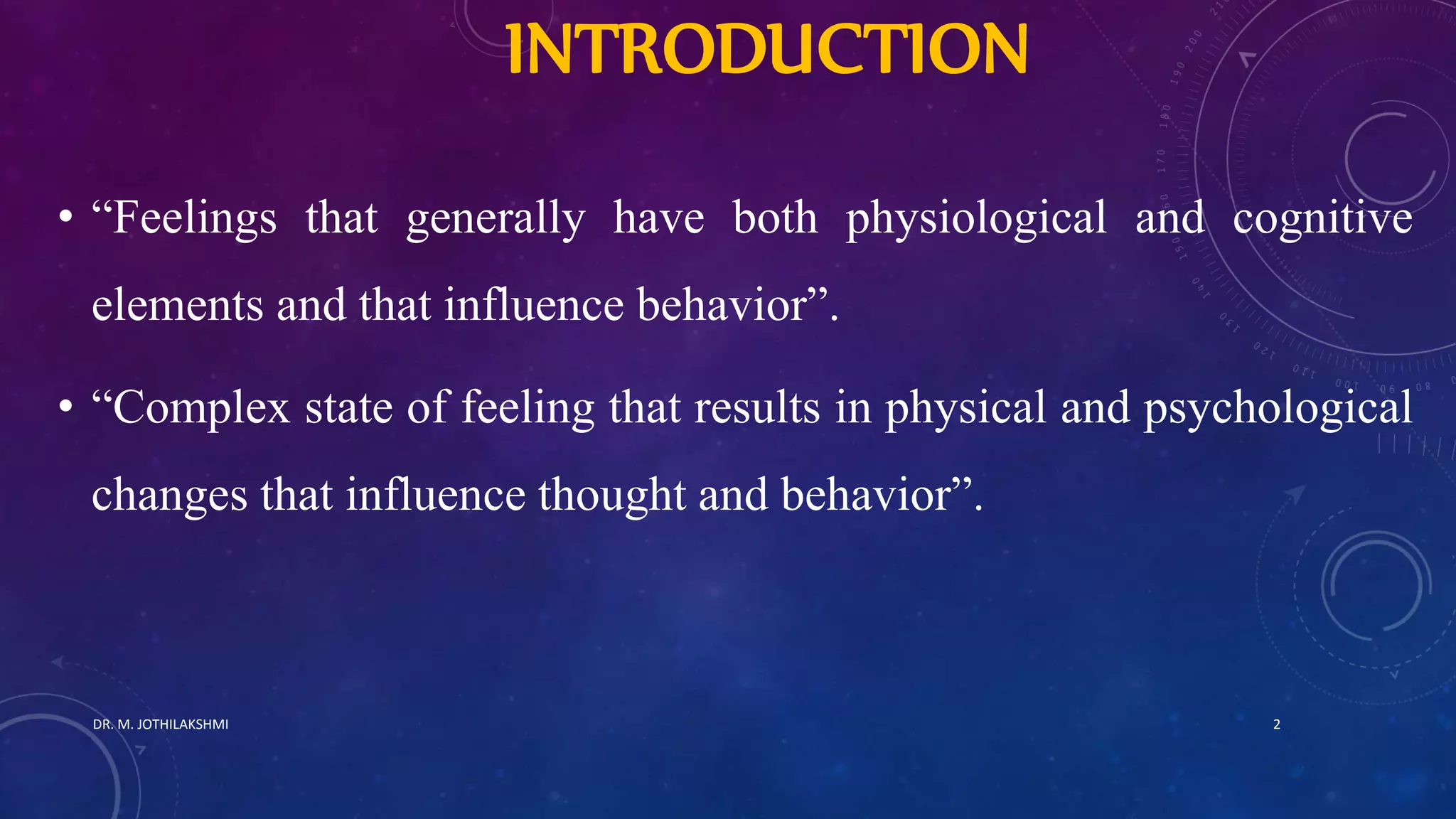 Emotions in Psychology | PPTX