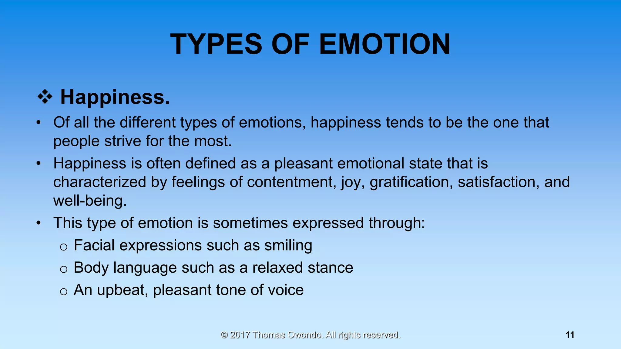 EMOTIONS.pptx | Medical Health