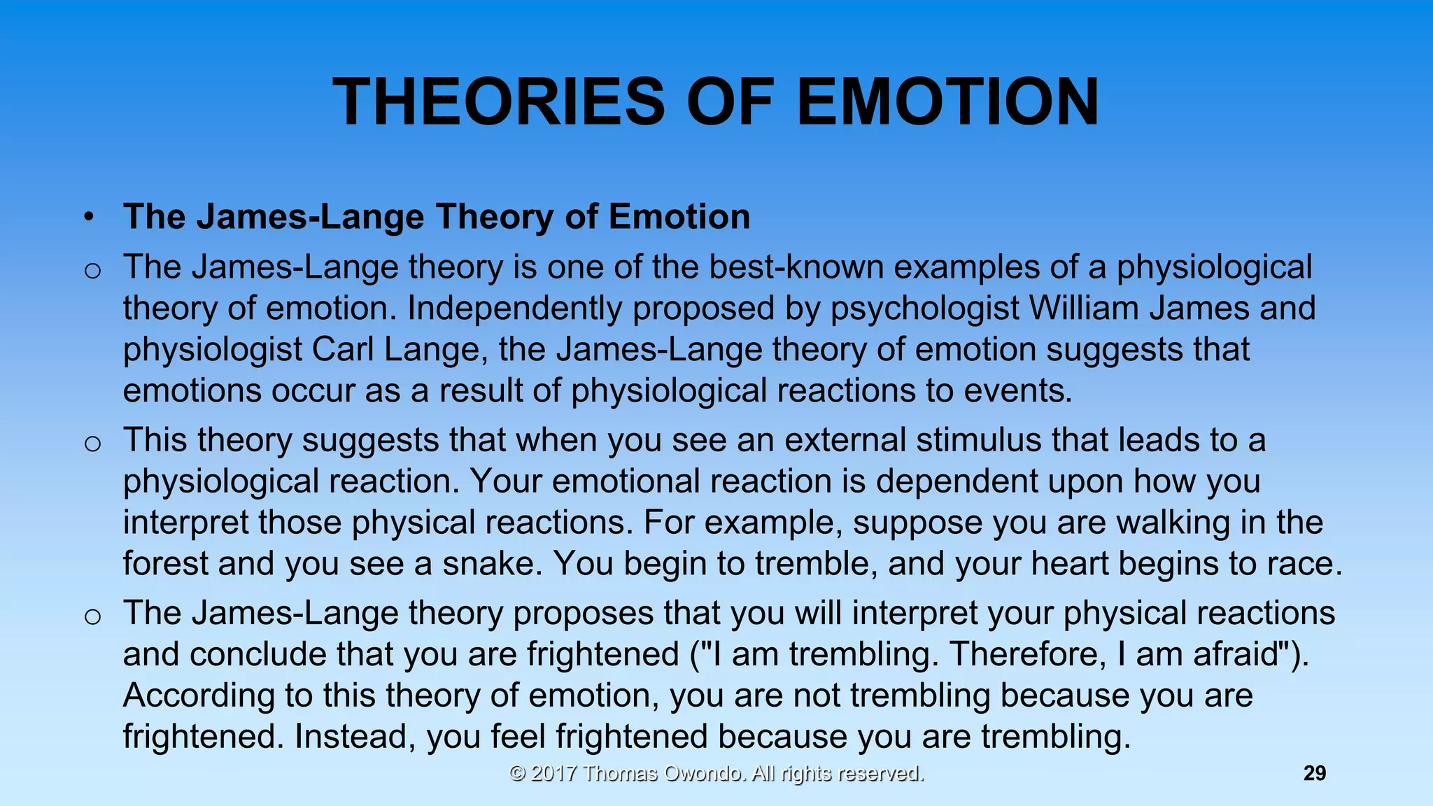EMOTIONS.pptx | Medical Health