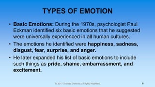 EMOTIONS.pptx | Medical Health