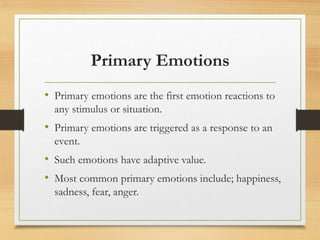 emotions.ppt | Biological Sciences | Science