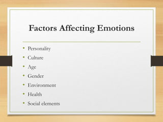 emotions.ppt | Biological Sciences | Science