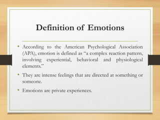 emotions.ppt | Biological Sciences | Science