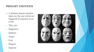 Emotions, Feelings and Social Behaviour | PPTX