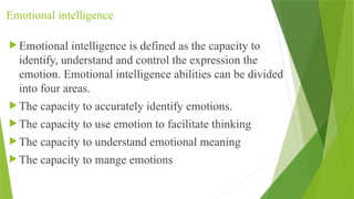 Emotions and intelligence.pptx emotional | PPT