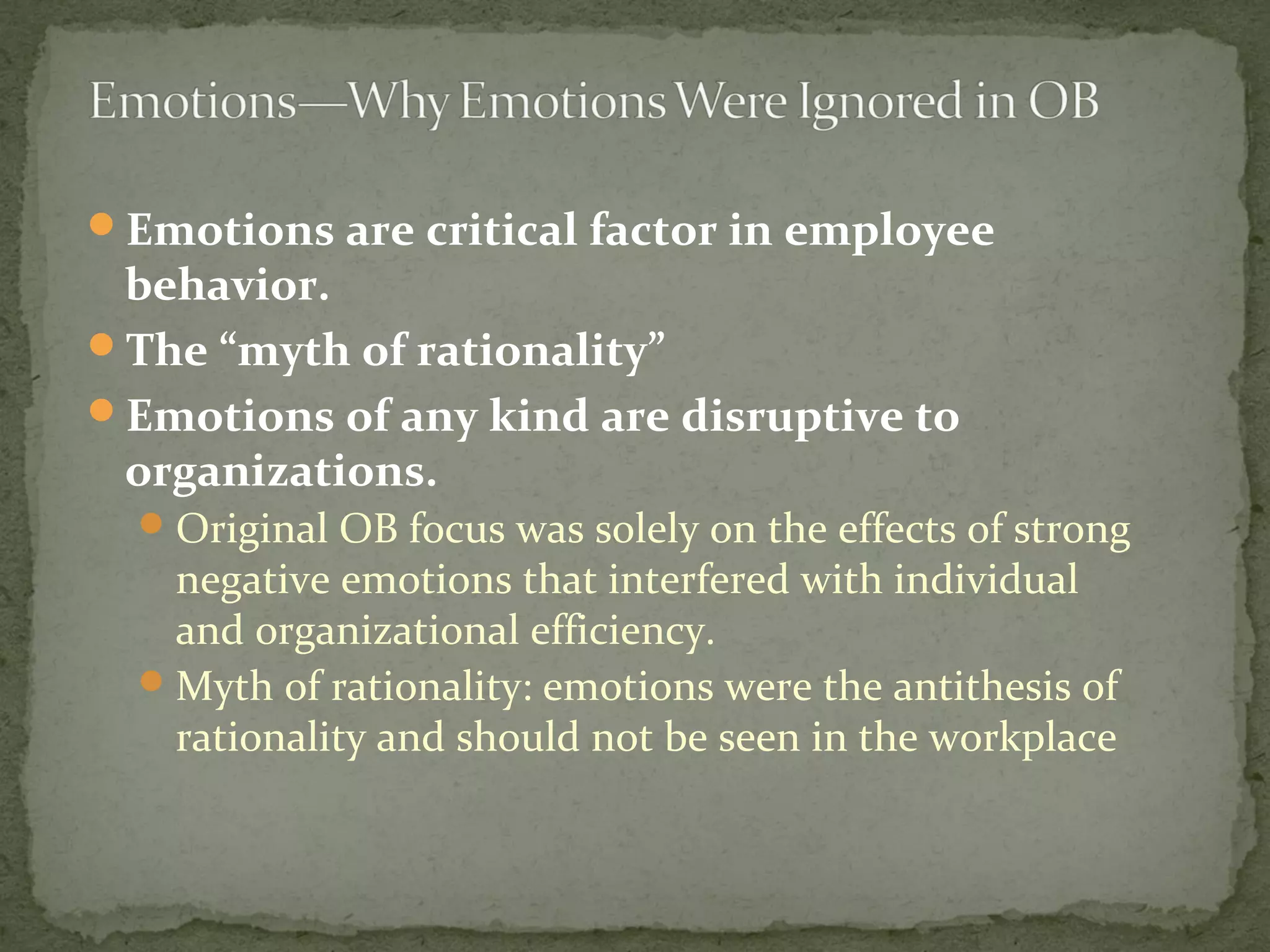 Emotions and moods | PPT