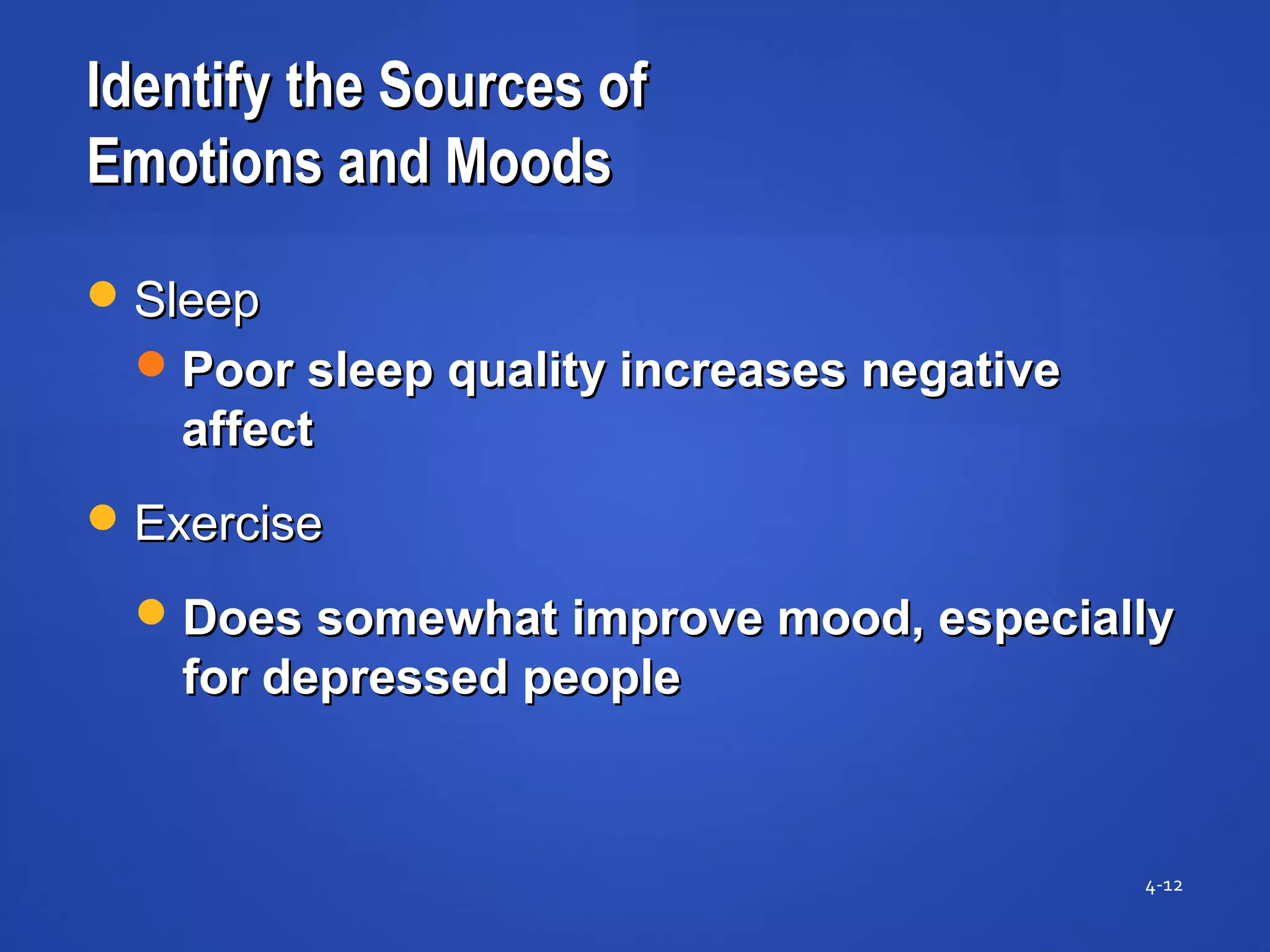 Emotions And Moods - Organizational Behavior - Psychology | PPT