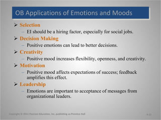 emotions and moods for personalty development | PPT