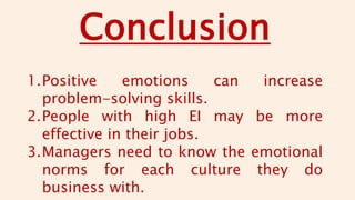 Organizational Behavior (Emotions and moods) | PPTX