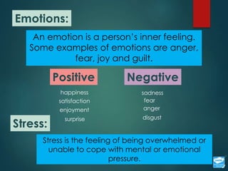 Emotion and stress ppt | PPT