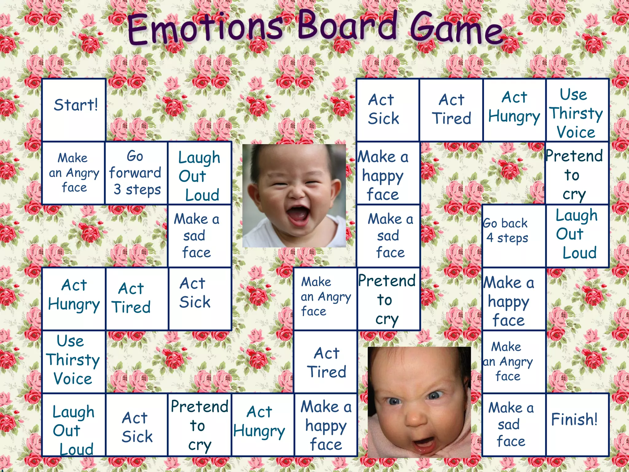 Emotions board game | PPT